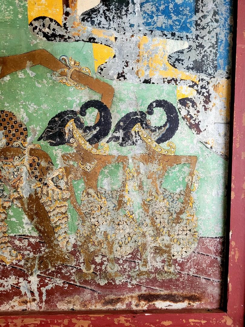 Antique Java Wayang painting, Hobbies & Toys, Collectibles ...