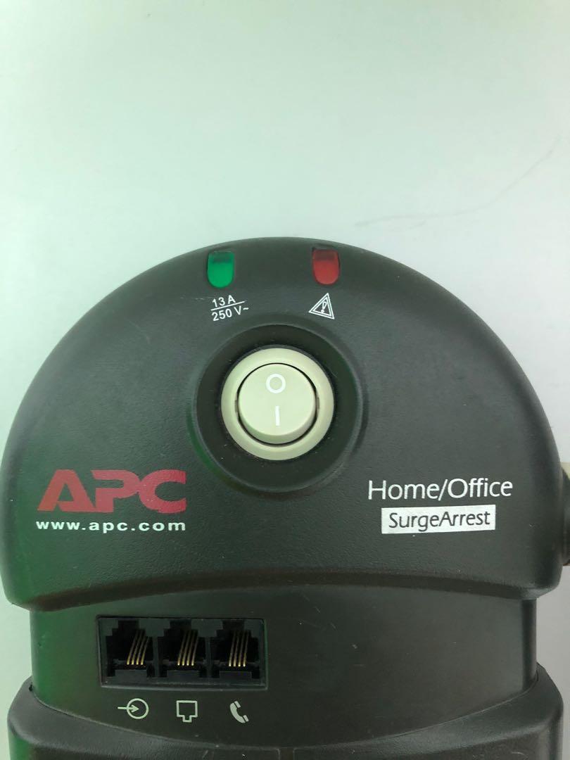 APC Non-Rewireable Portable Socket Outlet, Computers & Tech, Parts ...
