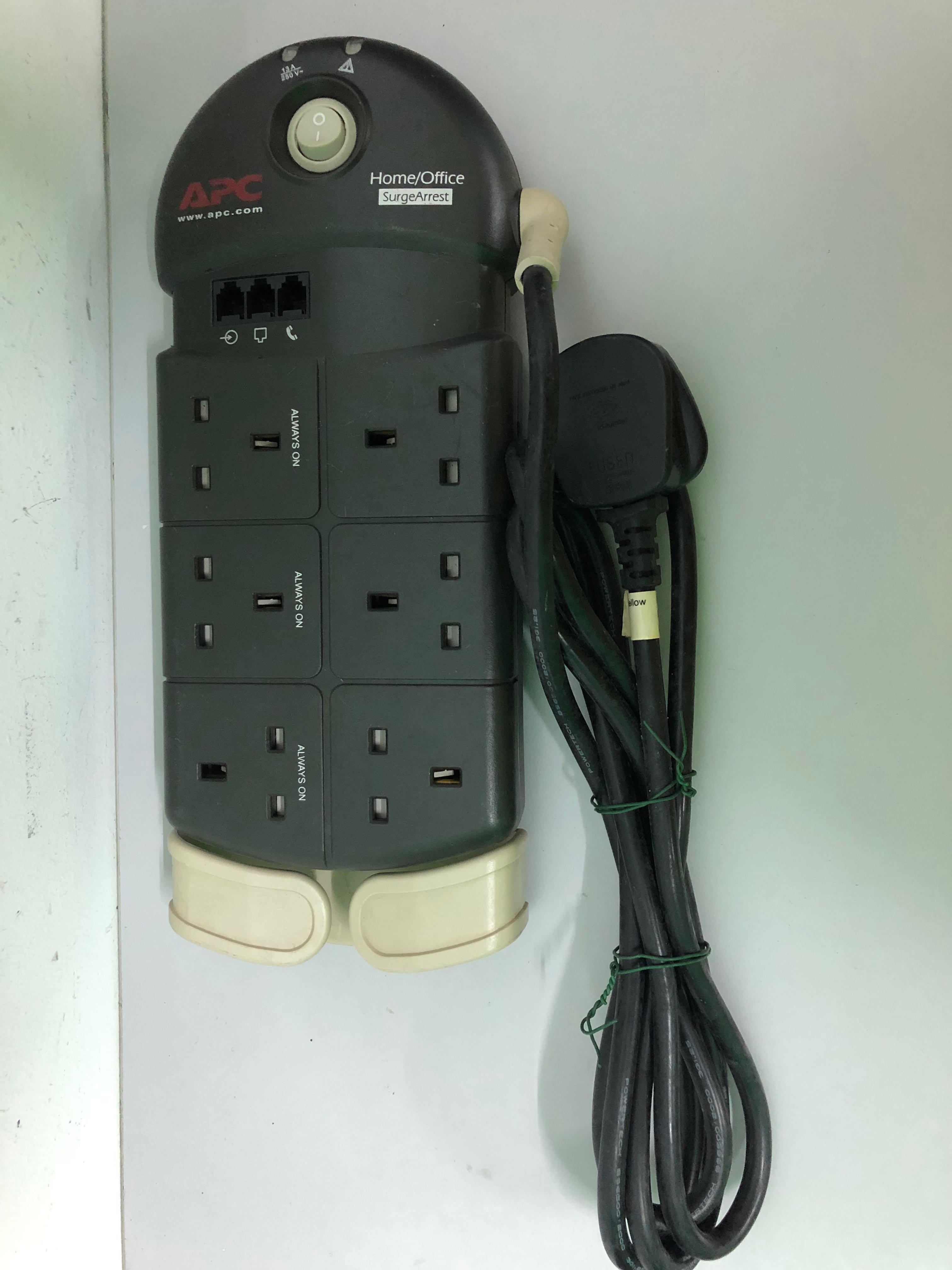 APC Non-Rewireable Portable Socket Outlet, Computers & Tech, Parts ...