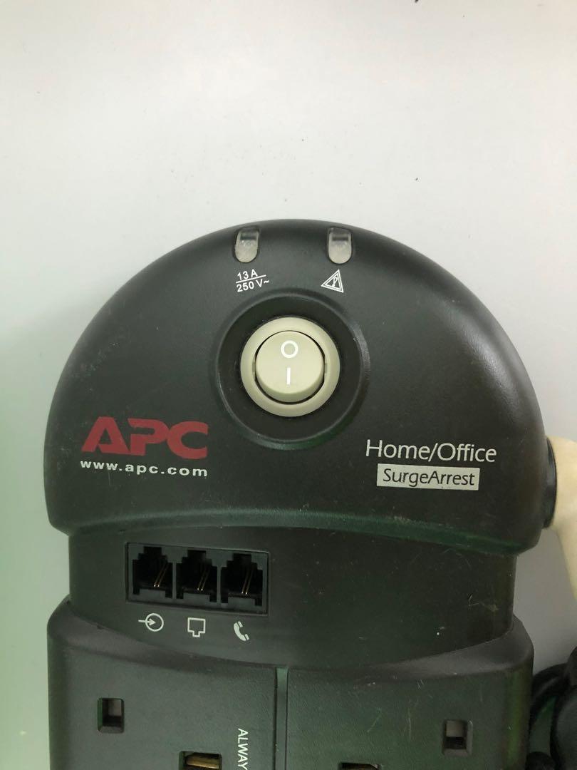 APC Non-Rewireable Portable Socket Outlet, Computers & Tech, Parts ...