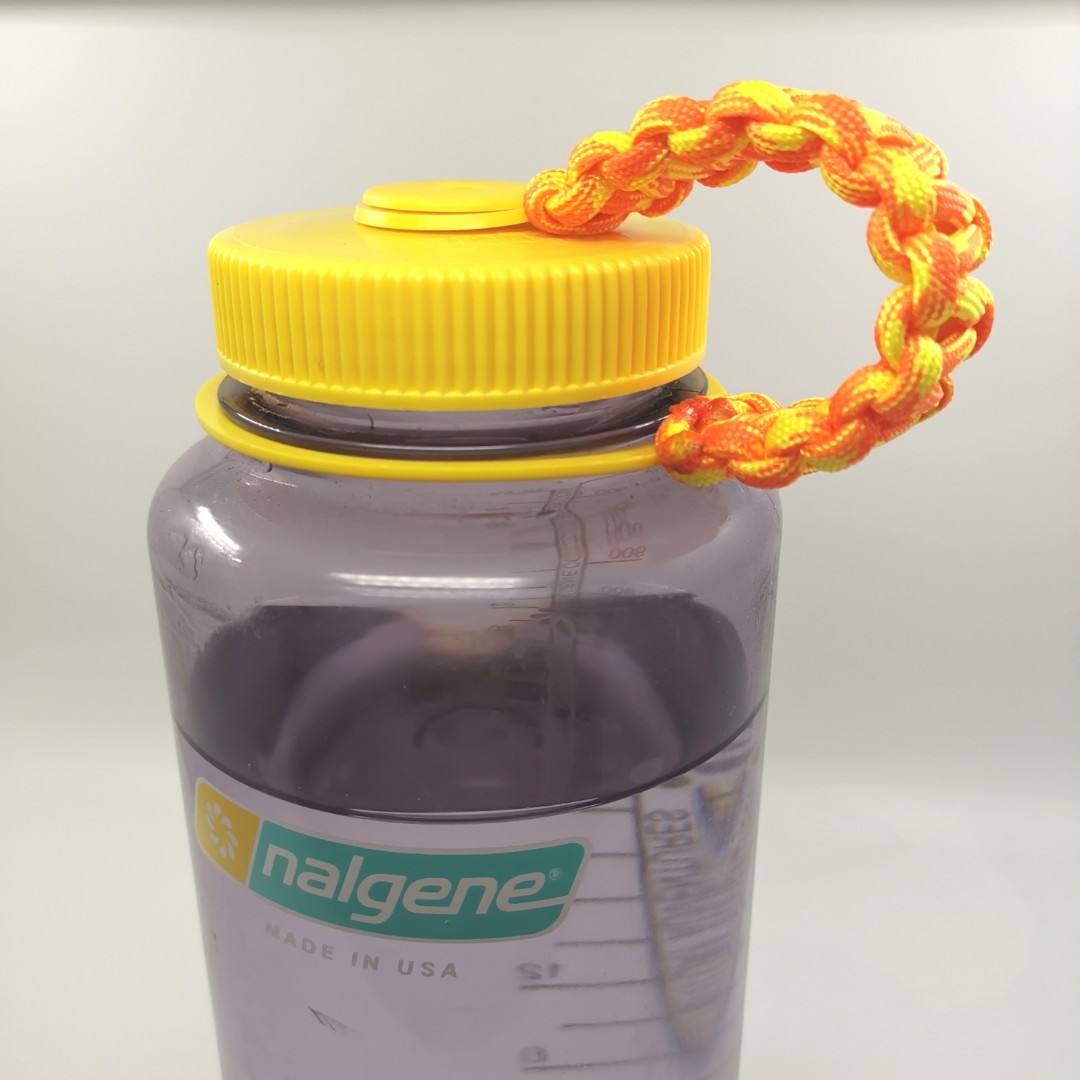 Authentic Nalgene Bottle Cap with Paracord for Wide Mouth (1L & 1.5L ...