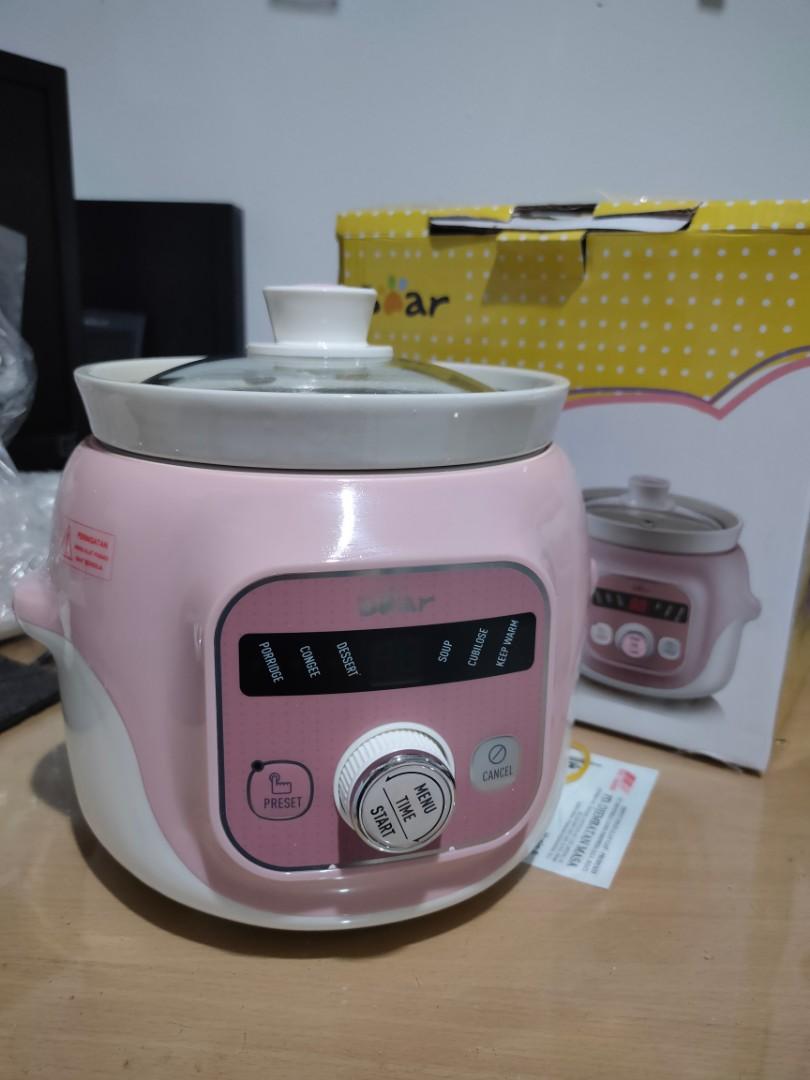 Bear electric slow cooker 1 liter, Kitchen & Appliances di Carousell