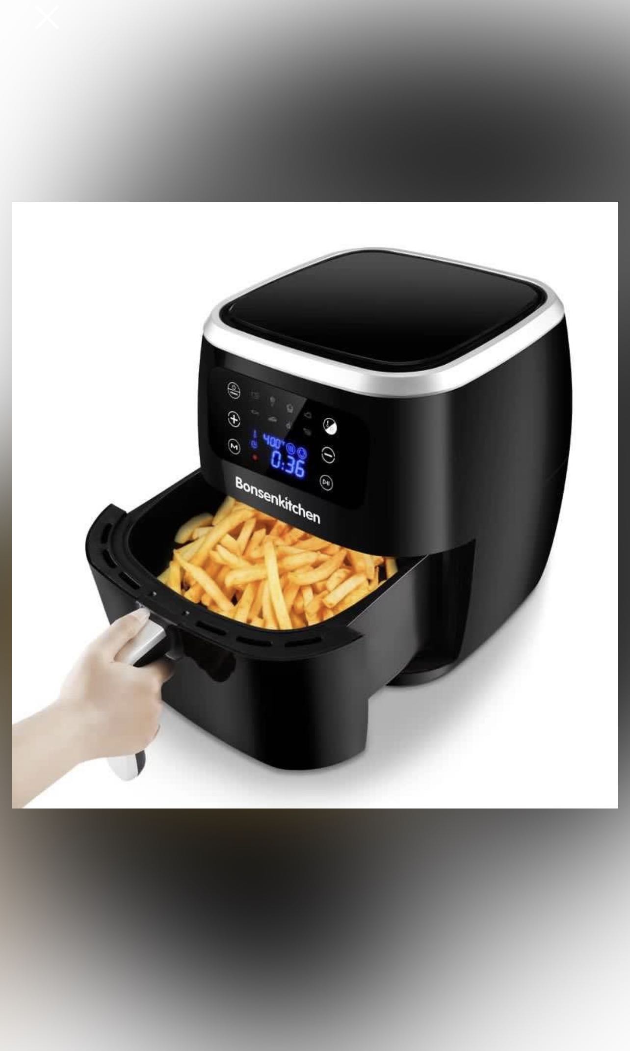 Bonsen Kitchen Airfryer, TV & Home Appliances, Kitchen Appliances ...