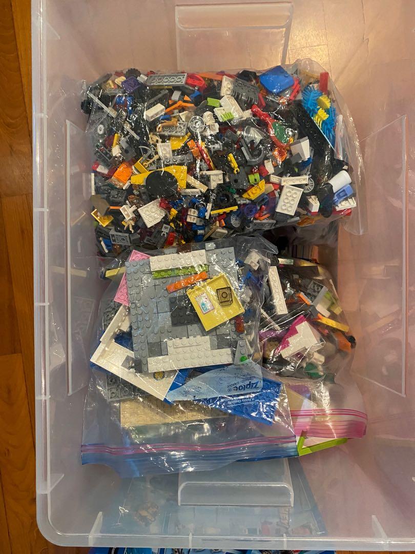 Box full of legos! Multiple sets, Hobbies & Toys, Toys & Games on Carousell