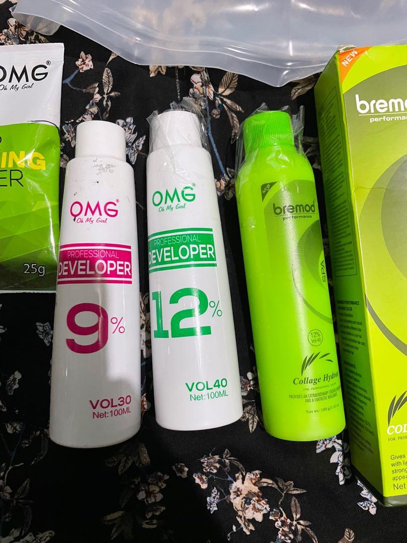 Bremod / Bleaching Powder / /Hair Color Set / Highlighting Cap / Ash ...