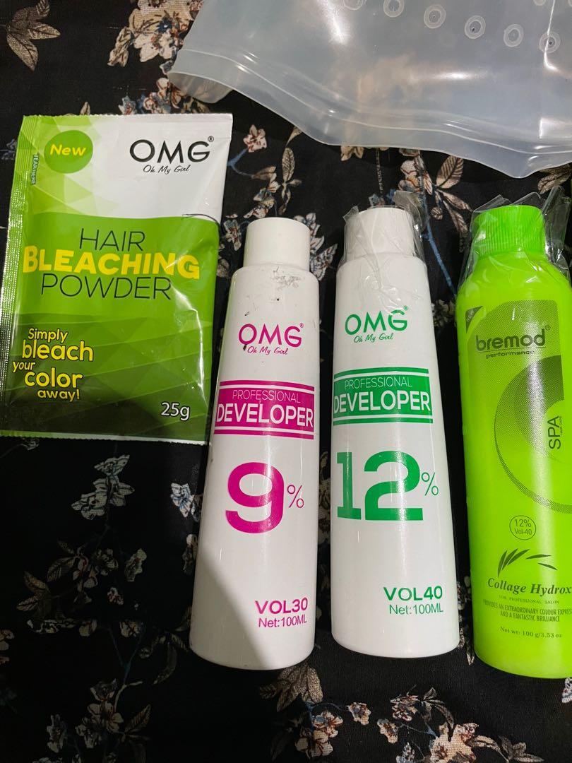Bremod / Bleaching Powder / /Hair Color Set / Highlighting Cap / Ash ...