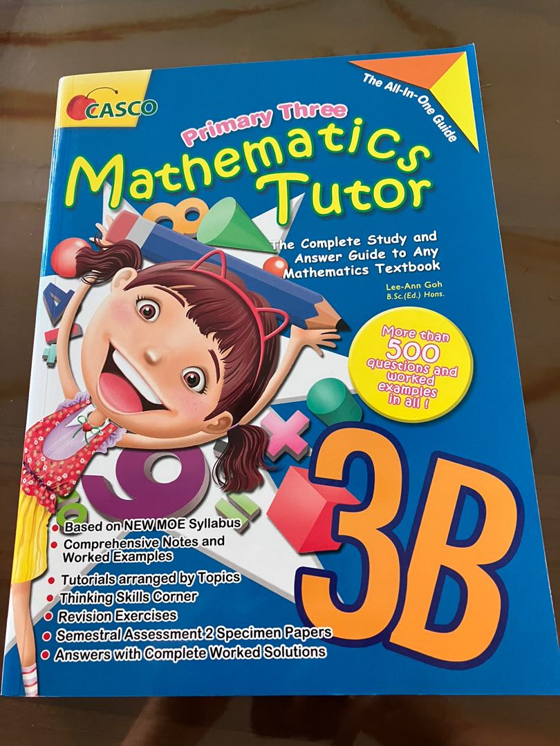 Casco Mathematics Tutor assessment book 3B, Hobbies & Toys, Books ...