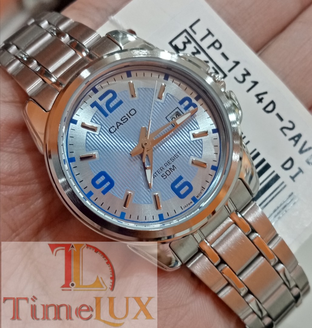 Casio Ladies Silver Ltp 1314d 2a Womens Fashion Watches And Accessories Watches On Carousell