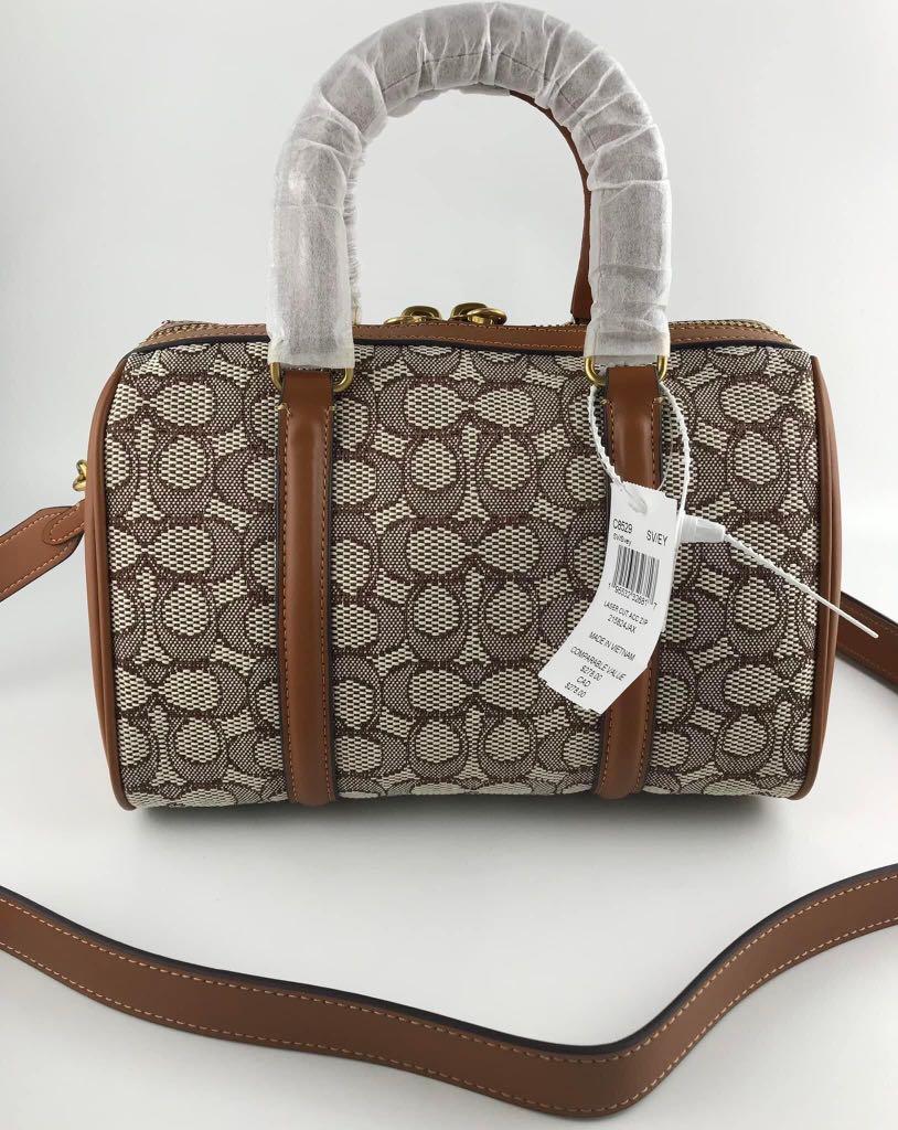 Coach Ruby Satchel 25 in Signature Textile Jacquard, Women's Fashion ...