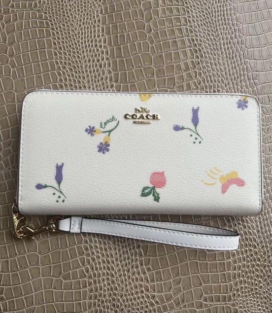 Coach Wallet With Veggie Fruits Print, Women's Fashion, Bags & Wallets ...