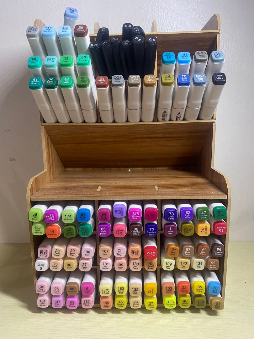Colored markers / pens, Hobbies & Toys, Stationary & Craft, Craft ...