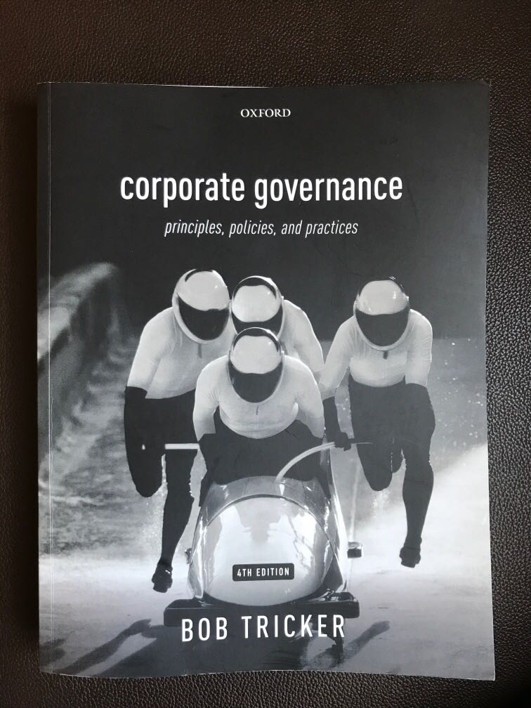 Corporate Governance - Bob Tricker, 興趣及遊戲, 書本 & 文具, 教科書 - Carousell