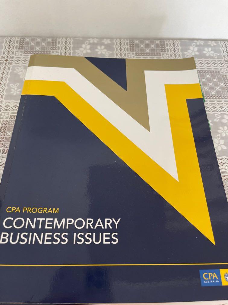 CPA Textbook - Contemporary Business Issues, Hobbies & Toys, Books ...