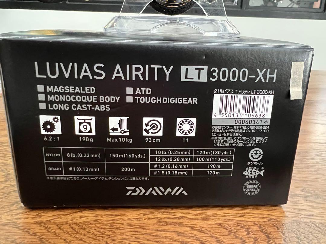 Daiwa luvias airity lt3000-xh, Sports Equipment, Fishing on Carousell