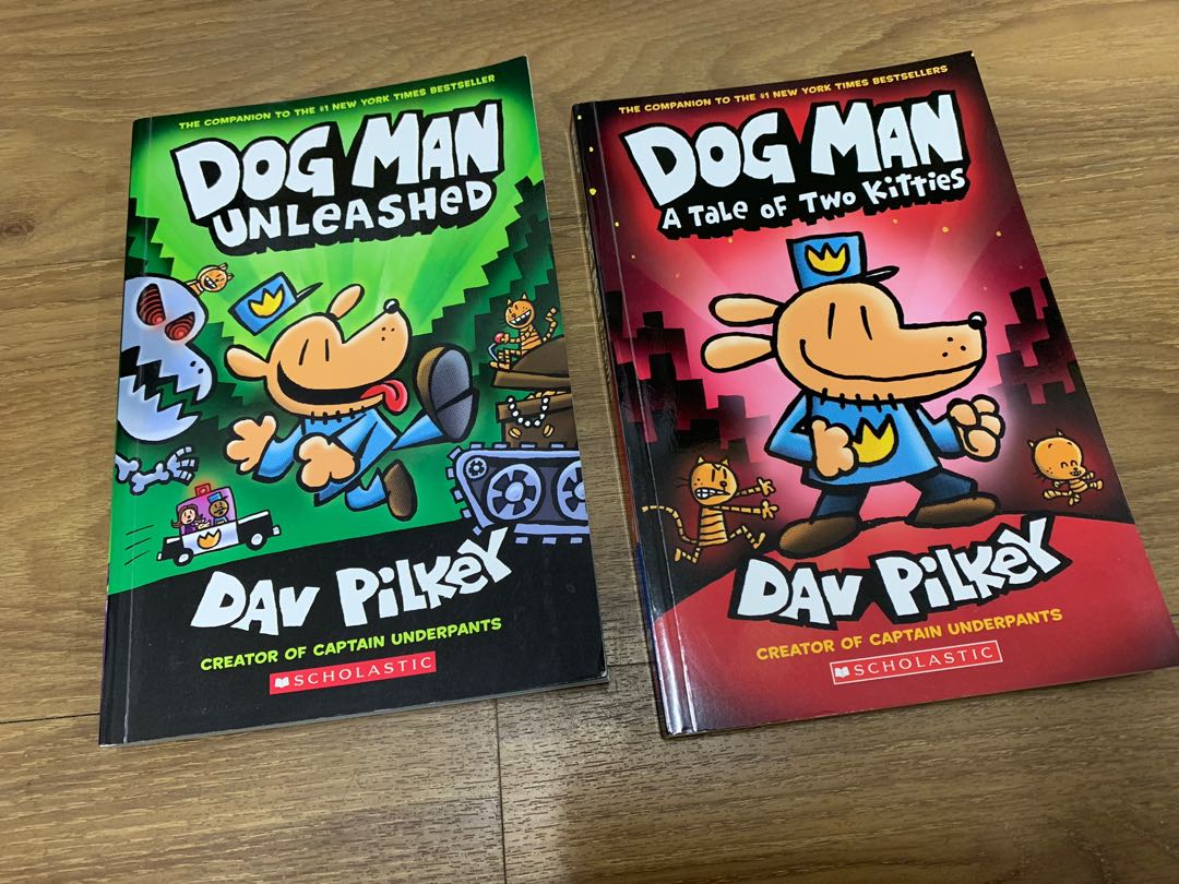 DOG MAN - By Scholastic ($30 each), 興趣及遊戲, 書本 & 文具, 小說及非小說 - Carousell