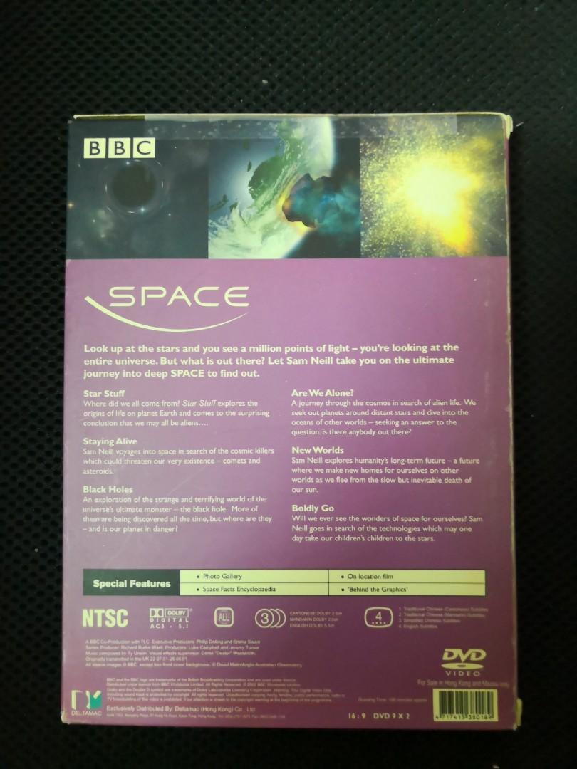 DVD A016 BBC 宇宙無限 Space (雙碟版) 森尼爾 (粵/英雙語), 興趣及遊戲, 音樂、樂器 & 配件, 音樂與媒體 ...