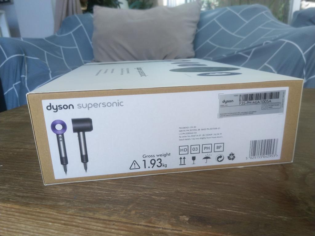 Dyson Supersonic Purple Nickel HD03 Hair Dryer, Beauty & Personal Care ...