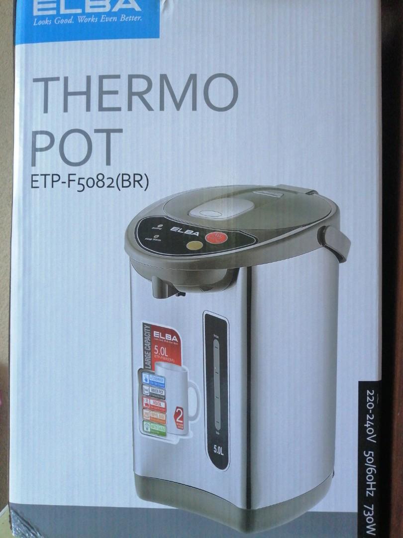 Elba Thermo Pot 5L, TV & Home Appliances, Kitchen Appliances, Kettles ...