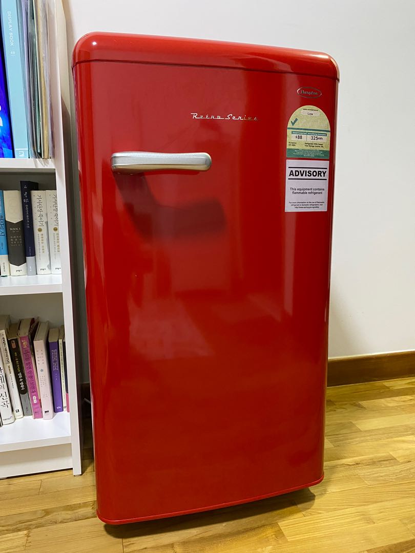 EuropAce retro bar fridge, TV & Home Appliances, Kitchen Appliances ...