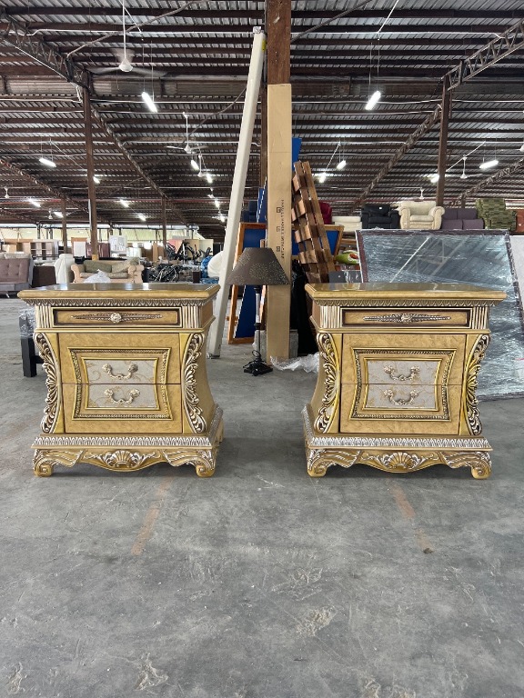 European Design Bedside Tables / Meja Sisi Katil Rekaan Eropah ...