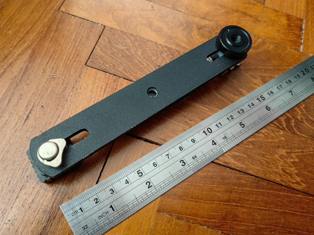 Flash Bracket Mount for Dual Twin Flash with Cold Shoe, Photography ...