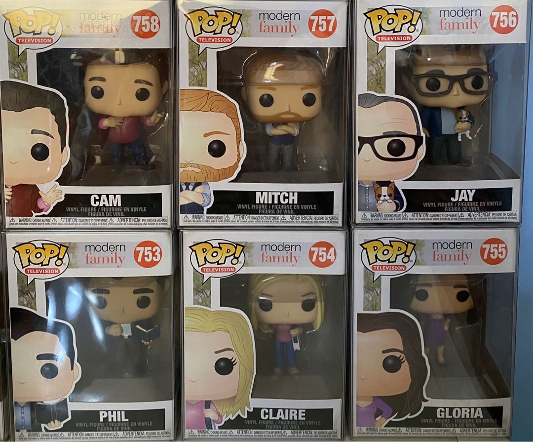Funko pop modern family and how i met your mother set, Hobbies & Toys ...
