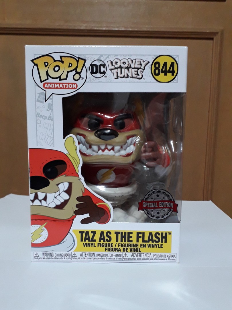 Funko Taz as the flash, Hobbies & Toys, Toys & Games on Carousell