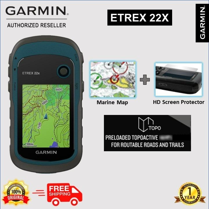 GARMIN ETREX 22X - GPS OUTDOOR HANDHELD WITH MAP, Sports Equipment ...