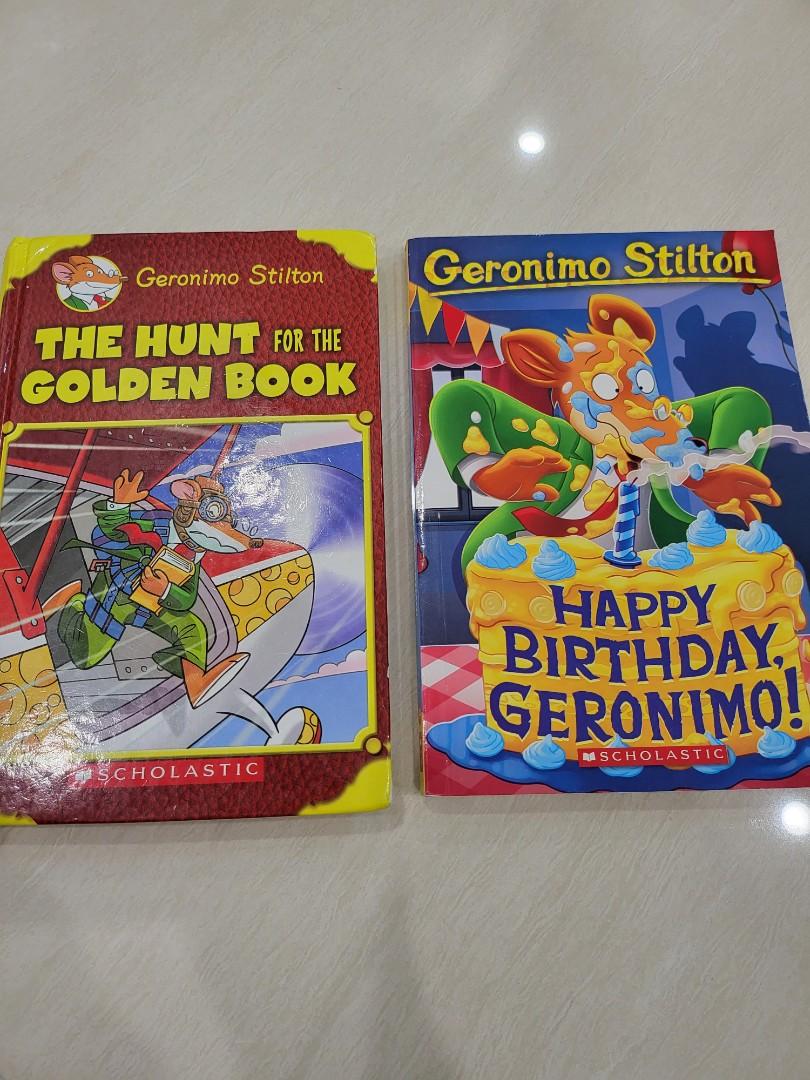 Geronimo Stilton : The Hunt for the Golden Book & Happy Birthday ...