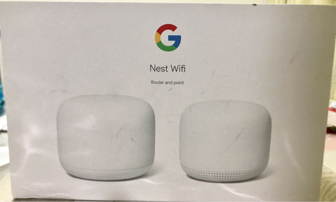 Google Nest Wifi - Complete Set of Router and Point, Computers & Tech ...