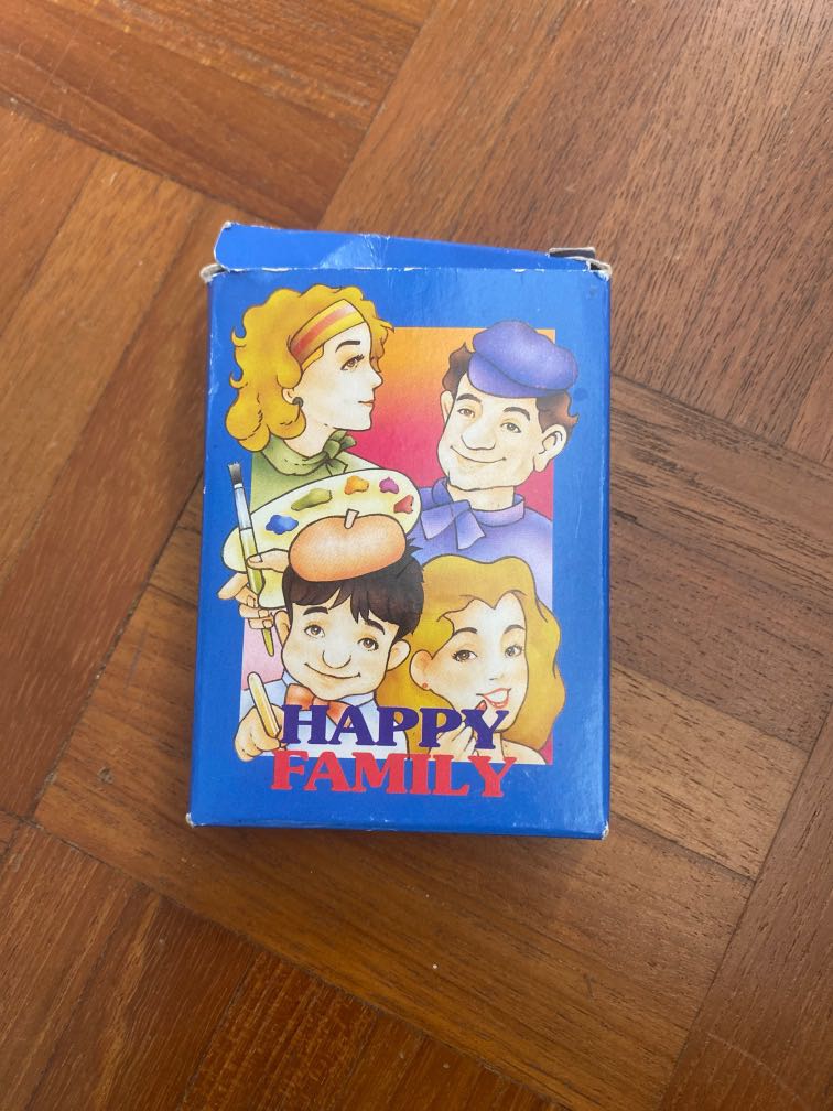 Happy Family Game Cards!, Hobbies & Toys, Toys & Games on Carousell
