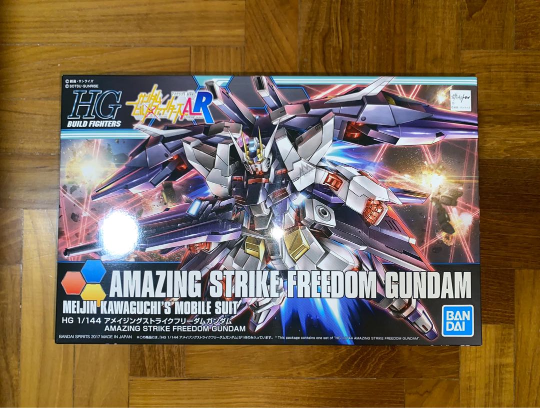 HGBF Amazing Strike Freedom HG Build Fighters Gunpla, Hobbies & Toys ...
