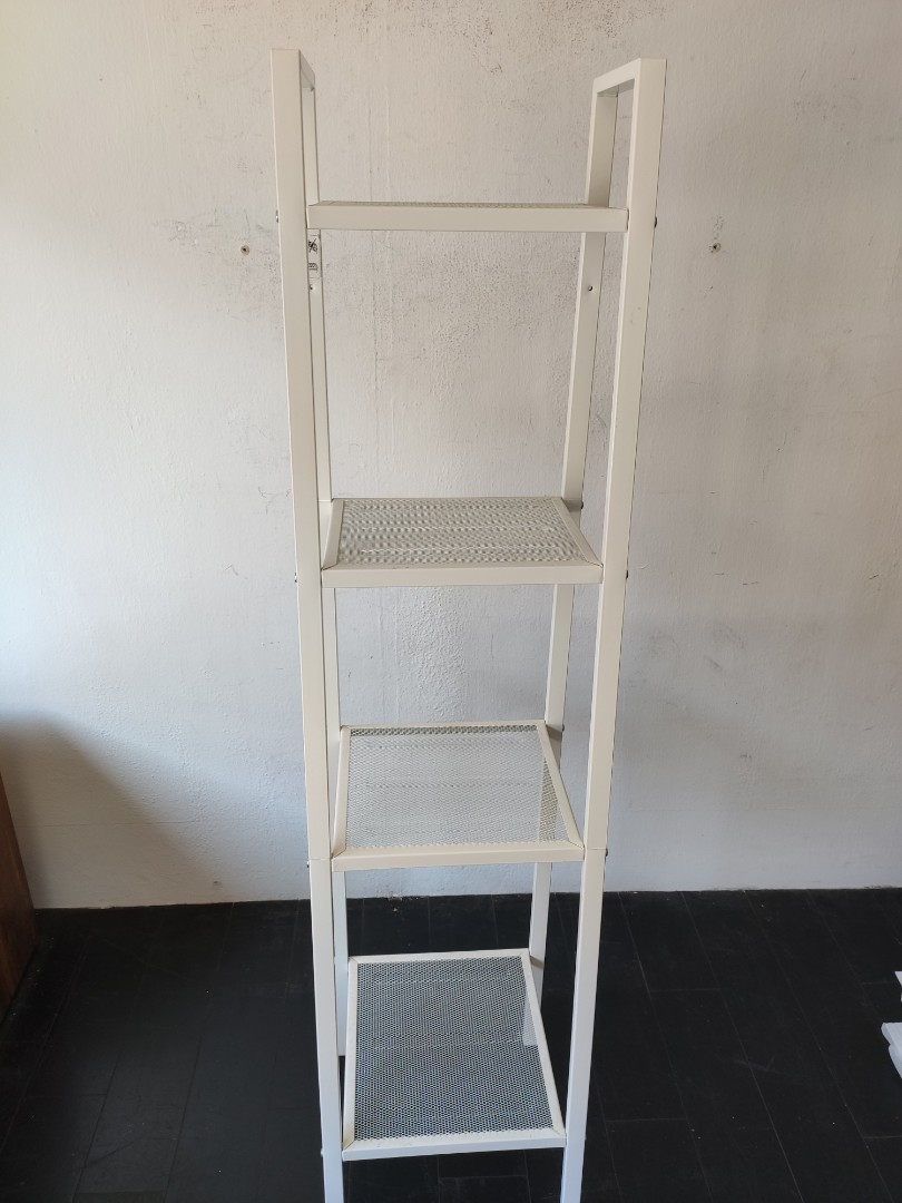 IKEA lerberg metal rack, Furniture & Home Living, Furniture, Shelves ...