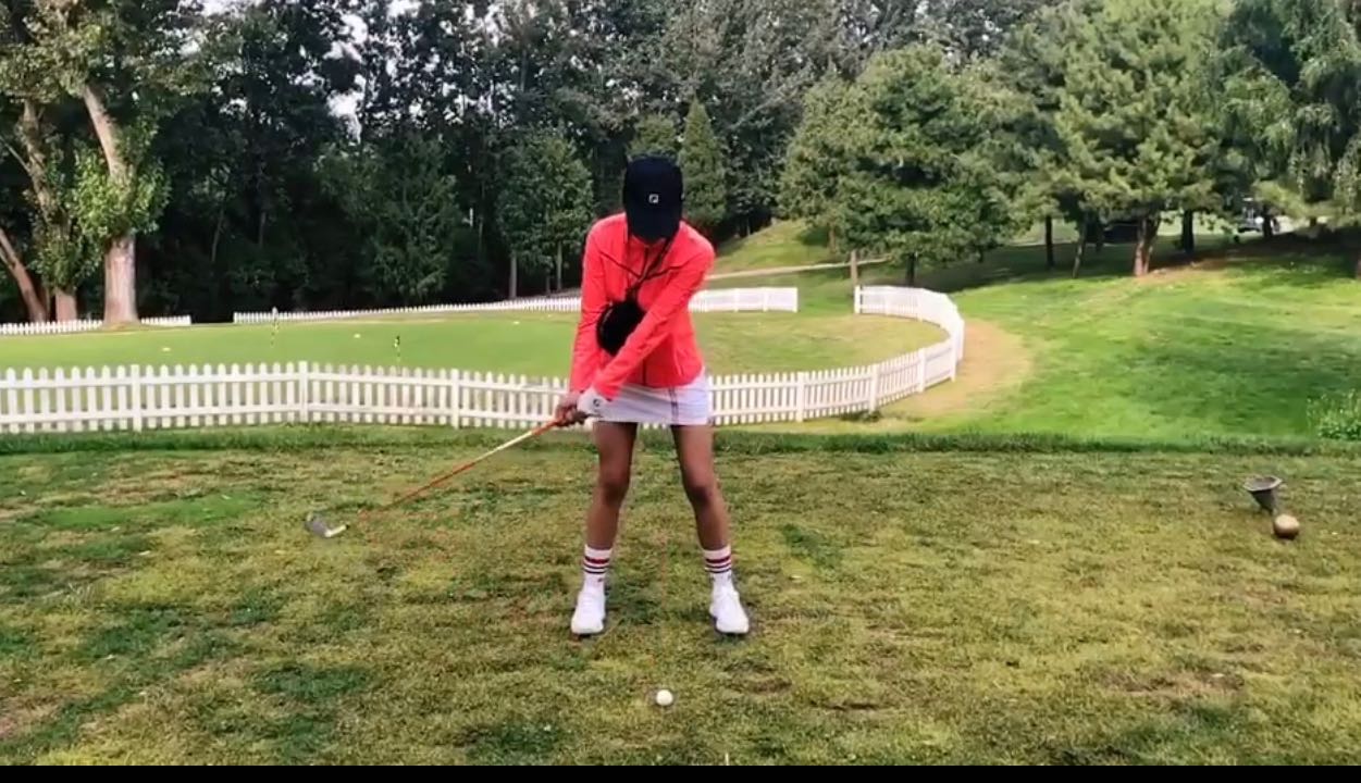 Inflatable Swing training ball as used by tour pro. Helps to prevent ...