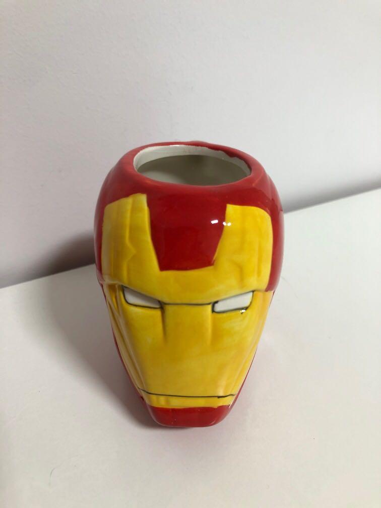 Iron Man Ceramic Mug 6 oz, Hobbies & Toys, Memorabilia & Collectibles ...