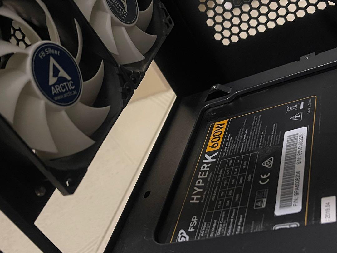 Thermaltake Core V1 Mini ITX Cube Computer Chassis, Black, Computers ...