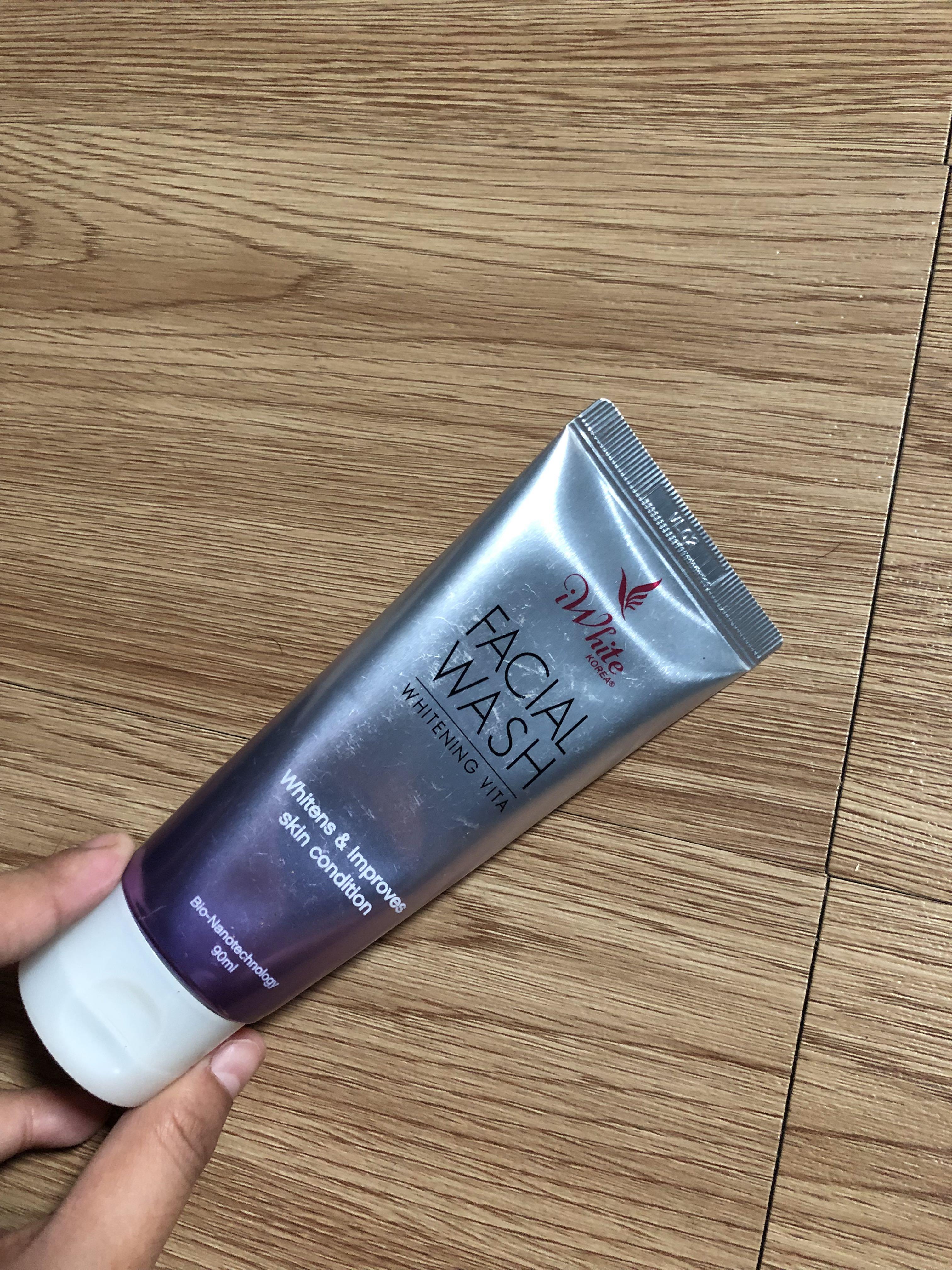 iWhite Korea Facial Wash 90ml, Beauty & Personal Care, Face, Face Care ...