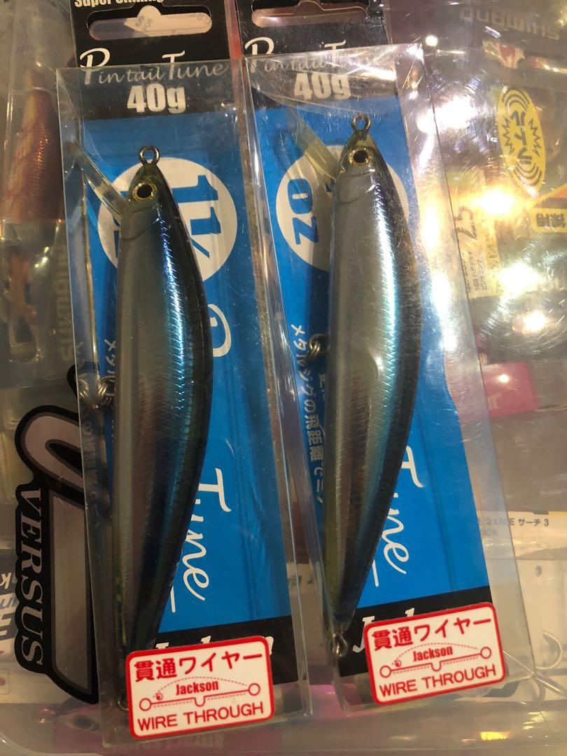 Jackson Pintail Tune Super Sinking Minnow 40g Made in Japan, Sports ...