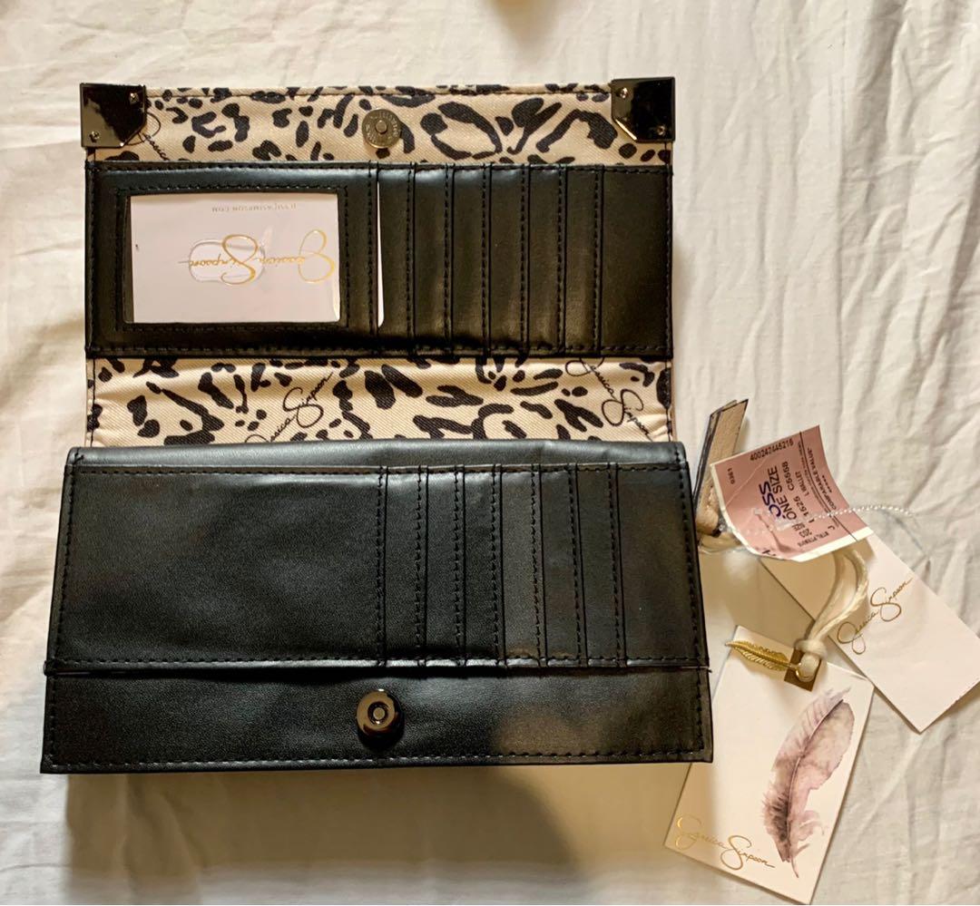 Jessica Simpson JESSICA SIMPSON Frankie Zip Around Snap Wallet, Luxury ...