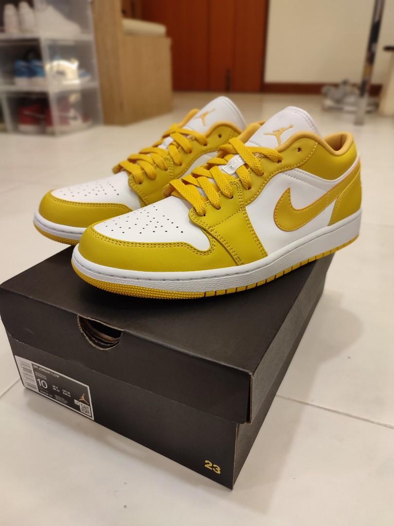 Jordan 1 low pollen, Luxury, Sneakers & Footwear on Carousell