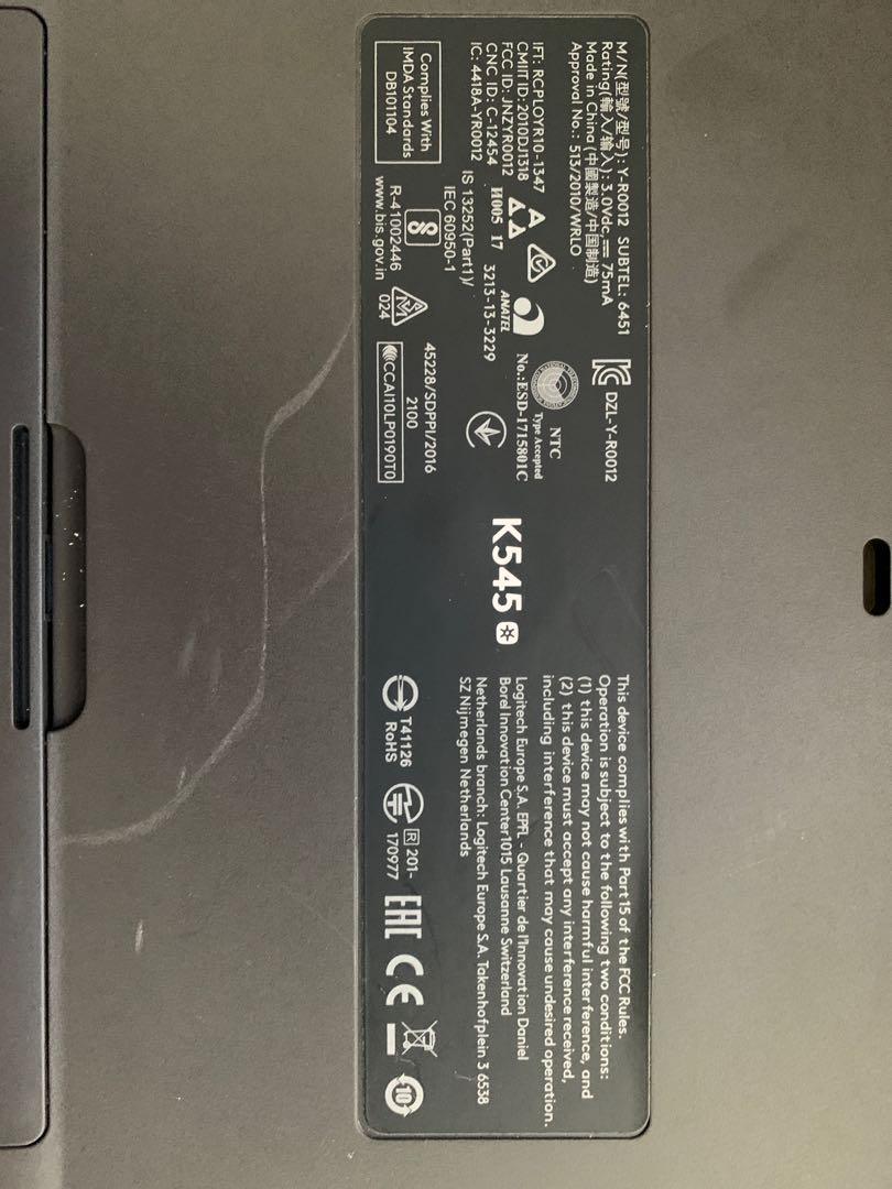 K545 Logitech Wireless Keyboard And Mouse Computers And Tech Parts And Accessories Mouse