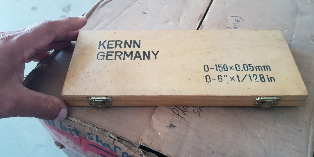 Kern vernier caliper 150mm, Hobbies & Toys, Stationery & Craft, Craft ...