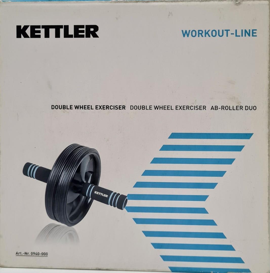 Kettler Double Wheel Exerciser, Sports Equipment, Exercise & Fitness ...