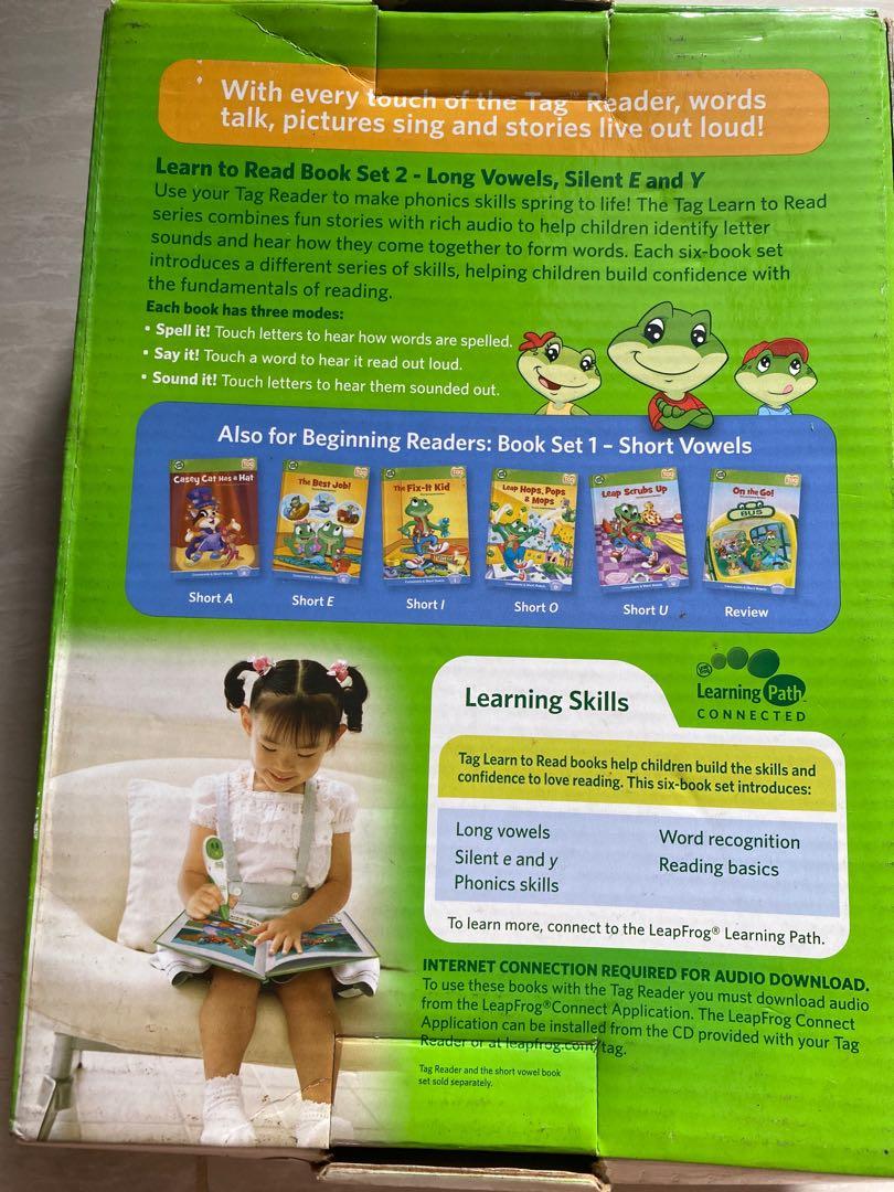 Leapfrog learn to read (book set 2) Long vowels (incl norm mailing ...