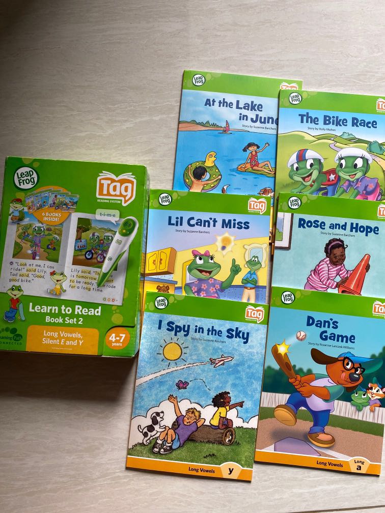 Leapfrog learn to read (book set 2) Long vowels (incl norm mailing ...