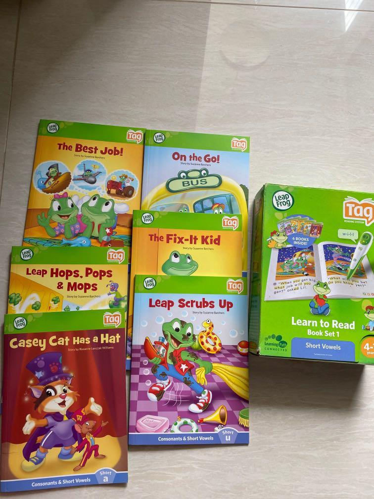 LeapFrog Learn to Read (book Set 1) Short Vowels (incl norm mailing ...