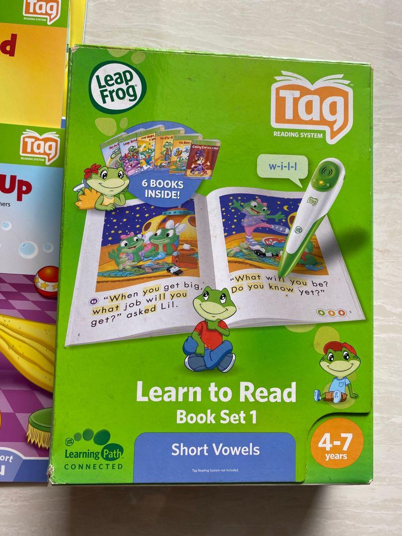 LeapFrog Learn to Read (book Set 1) Short Vowels (incl norm mailing ...