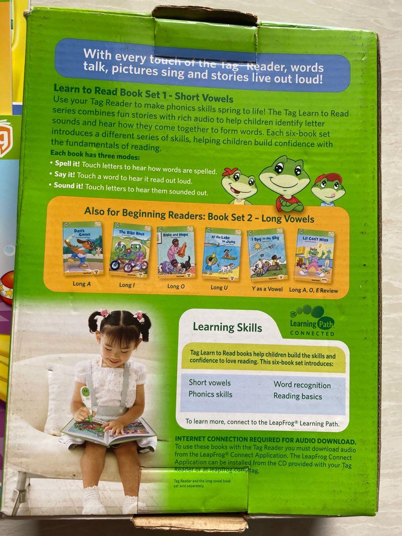 LeapFrog Learn to Read (book Set 1) Short Vowels (incl norm mailing ...