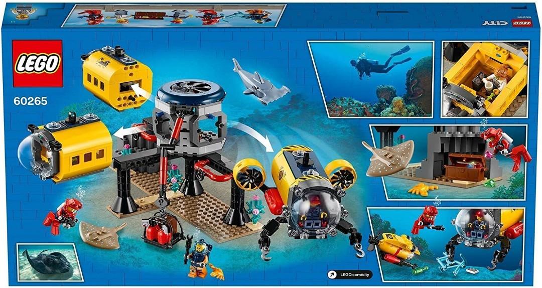 LEGO City Oceans 60265 Ocean Exploration Base, Hobbies & Toys, Toys ...