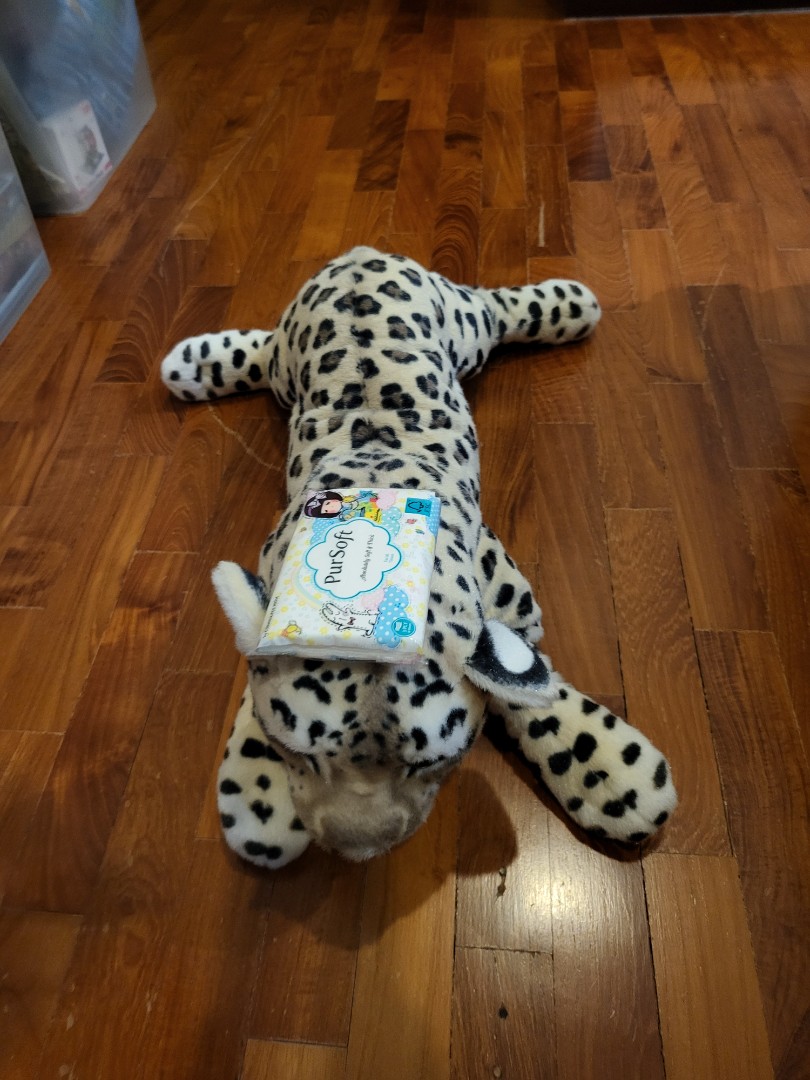 Leopard Soft Toy, Hobbies & Toys, Toys & Games on Carousell